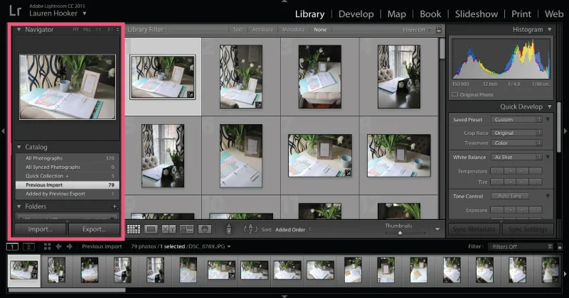 Getting Started with Adobe Lightroom